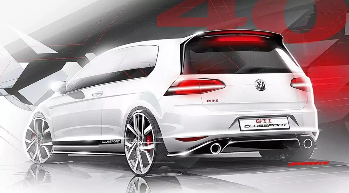 Volkswagen akan membentangkan konsep Golf GLI 265 yang kuat 1037_2