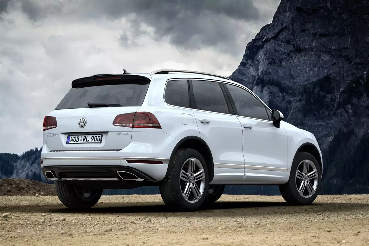 Volkswagen شروع به فروش Restyled Touareg می کند 10870_2