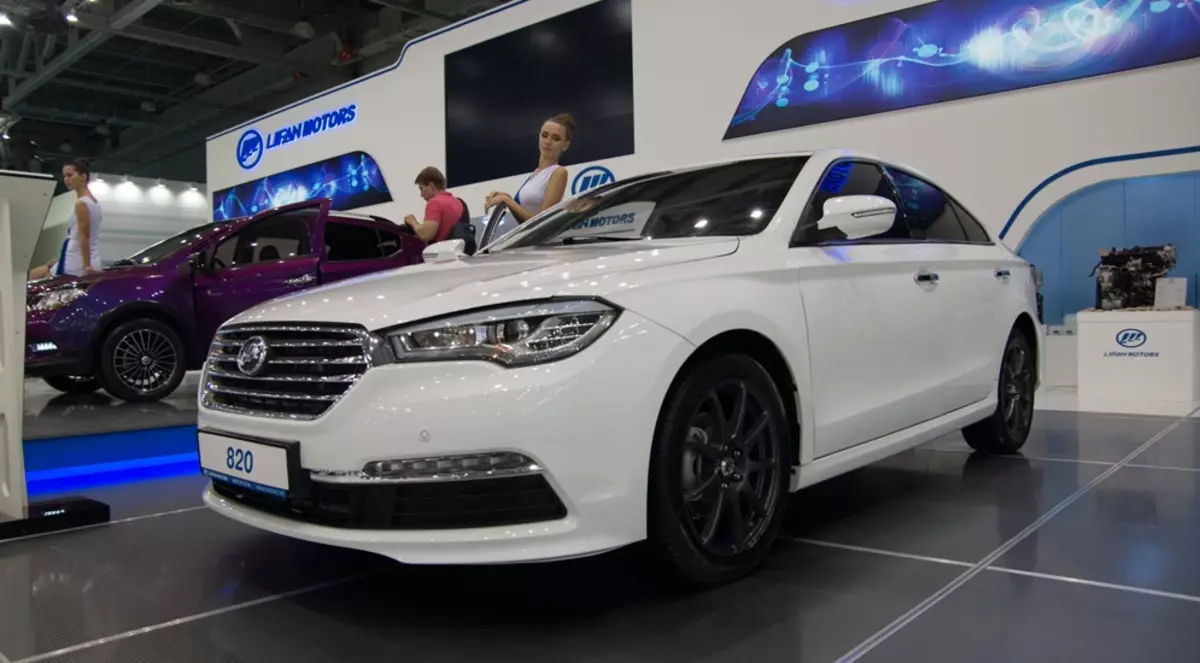 Lifan plánuje přinést Sedan D-Class na ruský trh