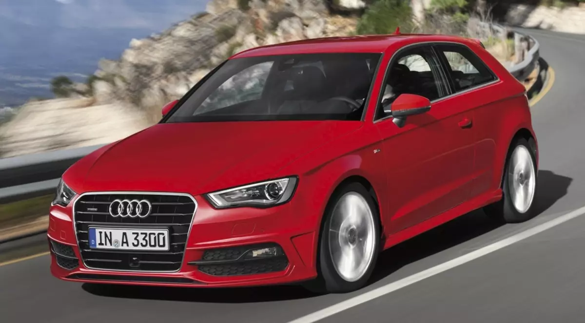 Audi A3 ap resevwa yon nouvo turbo silenn turbo motè