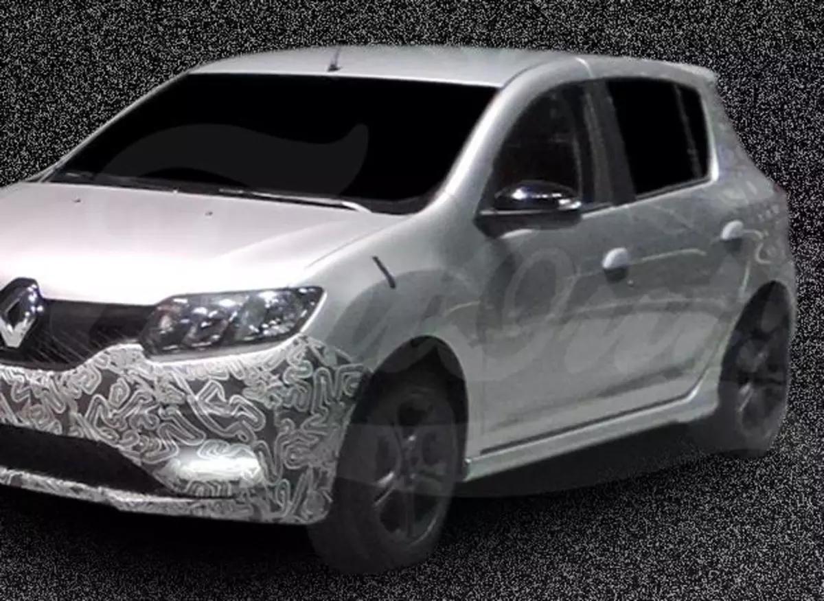 Taʻaloga renault Sandero Rs "Malamalama i luga" i le ata