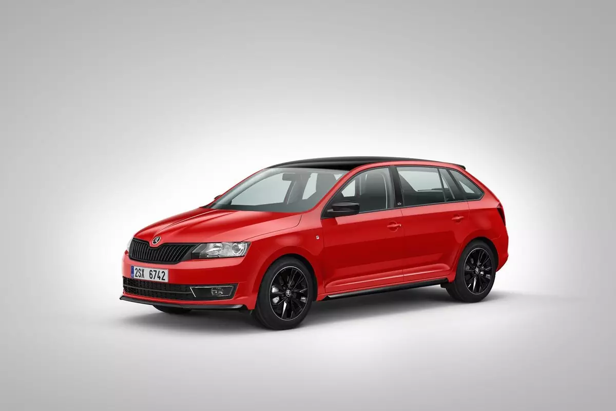 Skoda nyari na Rapid Umwanya uzasohokanwa na Monte Carlo 11490_1