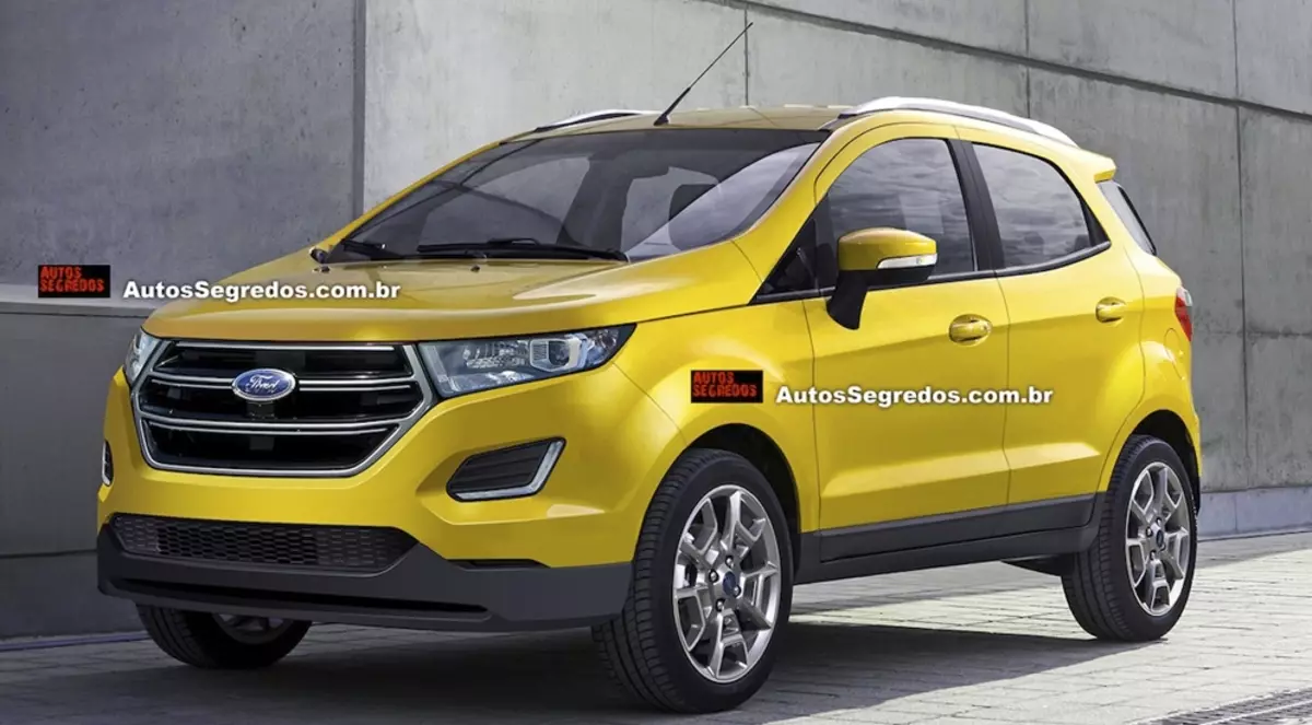 Ford Ecosport bo blokiral stilistom novega roba