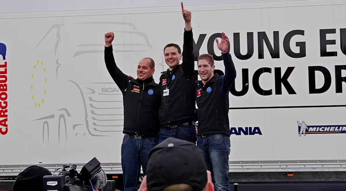 Soutěž mladého řidiče Scania - Eurofinal. Kdo má hlavní cenu?