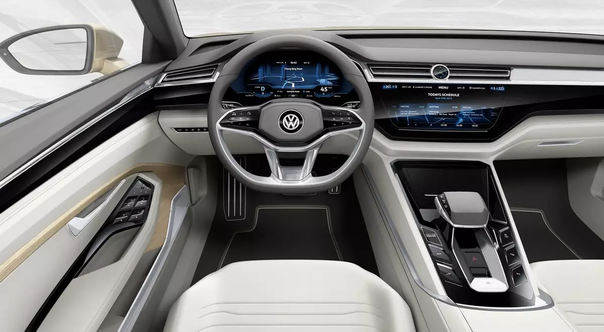 Volkswagen prezentis sedanan koncepton, kiu 