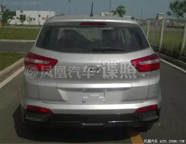 Hyundai IX25 refused to "camouflage"