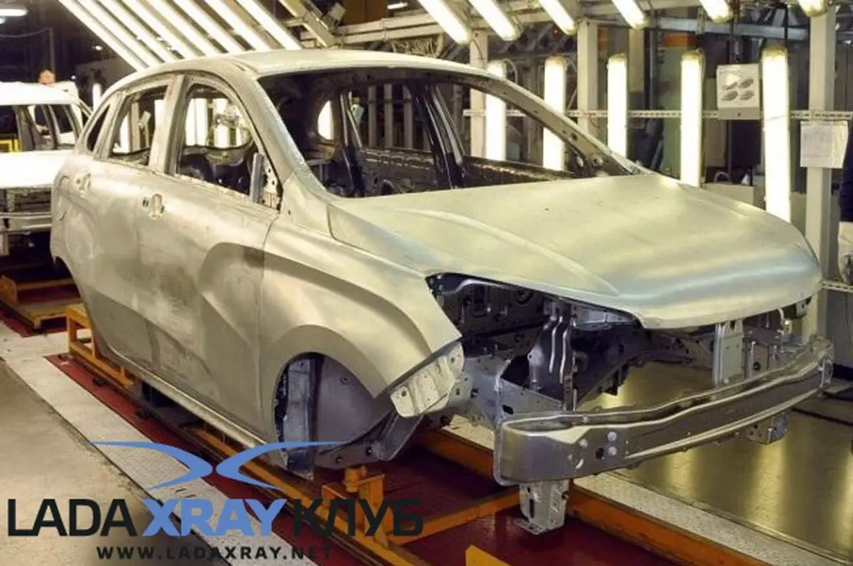 Nueva foto del cuerpo de Lada Xray con producción publicada en la red.