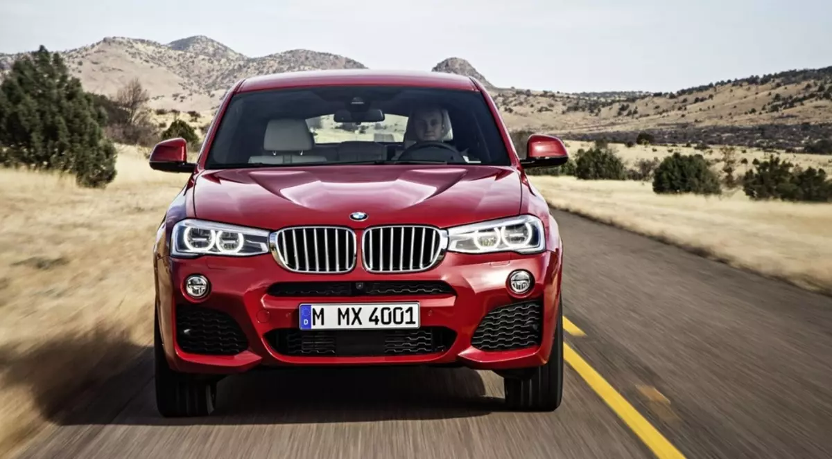 አዲስ BMW X4: ገንዘብዎን ያብሱ! 14103_3