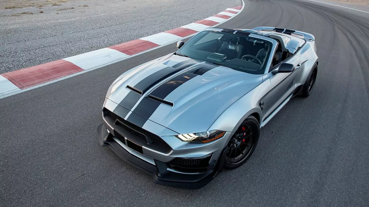 Shelby Super Snake Speedster: Mascarr Body Lebar Luar dengan 836-kuat v8 17412_12