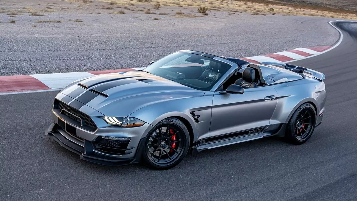 Shelby Super Snake Speedster: Mascarr Body Lebar Luar dengan 836-kuat v8 17412_2