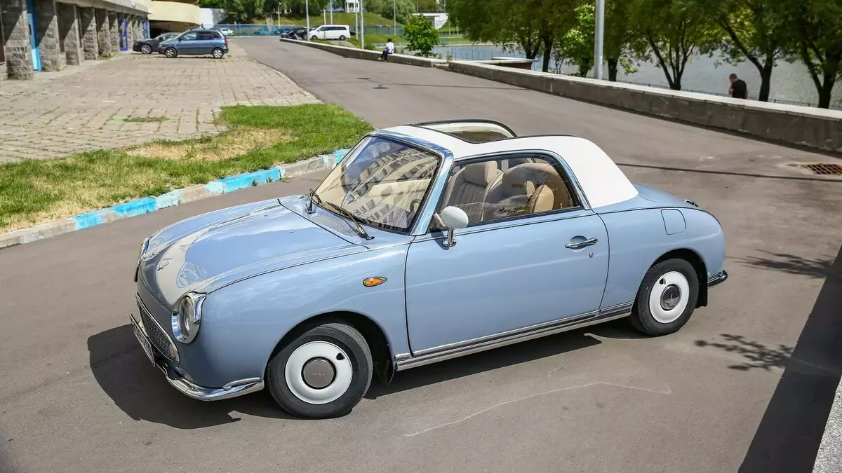 試驗駕駛Nissan Figaro 1991 17455_1