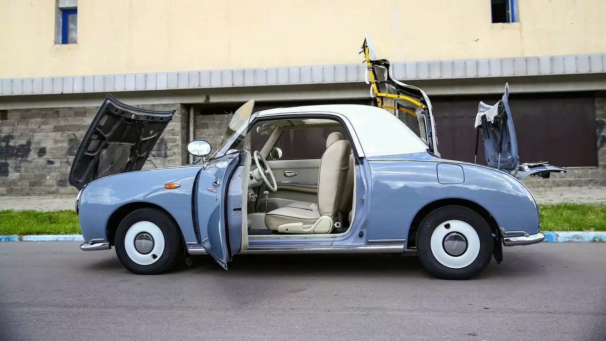 Teszt meghajtó Nissan Figaro 1991 17455_7