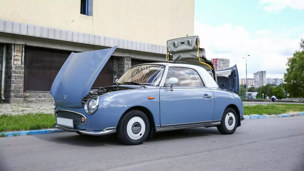 Test sürücüsü Nissan Figaro 1991 17455_8