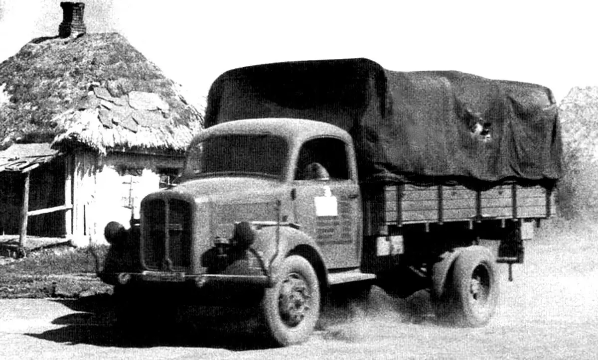 जर्मन ट्रकहरू दोस्रो विश्व युद्ध II 17504_4