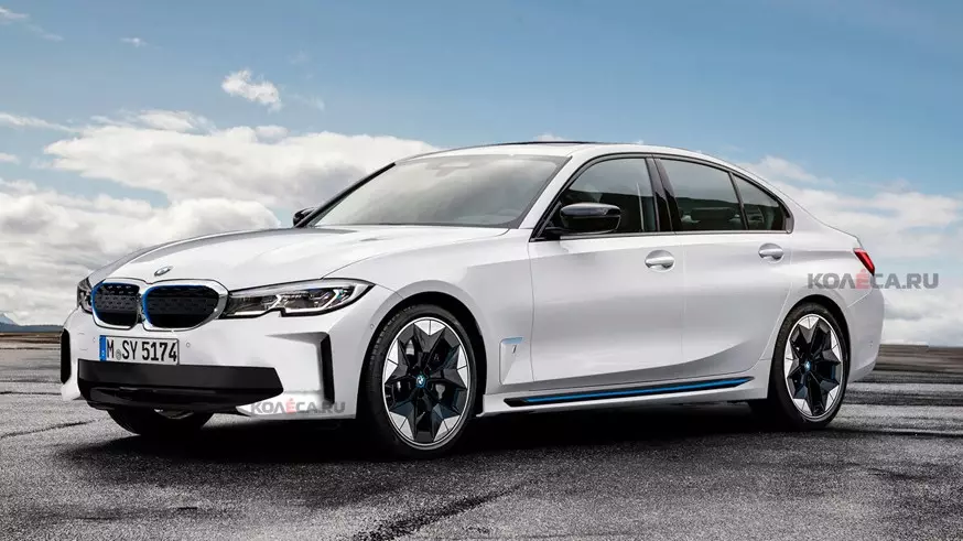 BMW i3 baru akan menjadi sedan: gambar pertama 17658_1