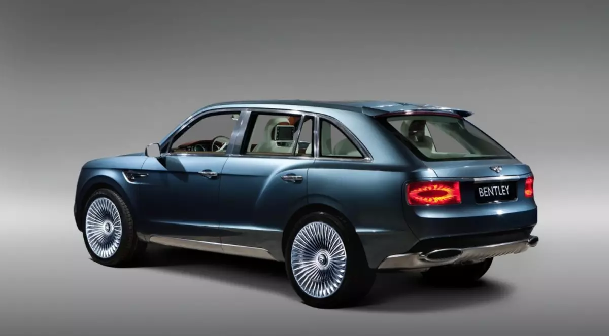 Bentley je pokazal luksuzno bentayga crossover notranjost 18209_3