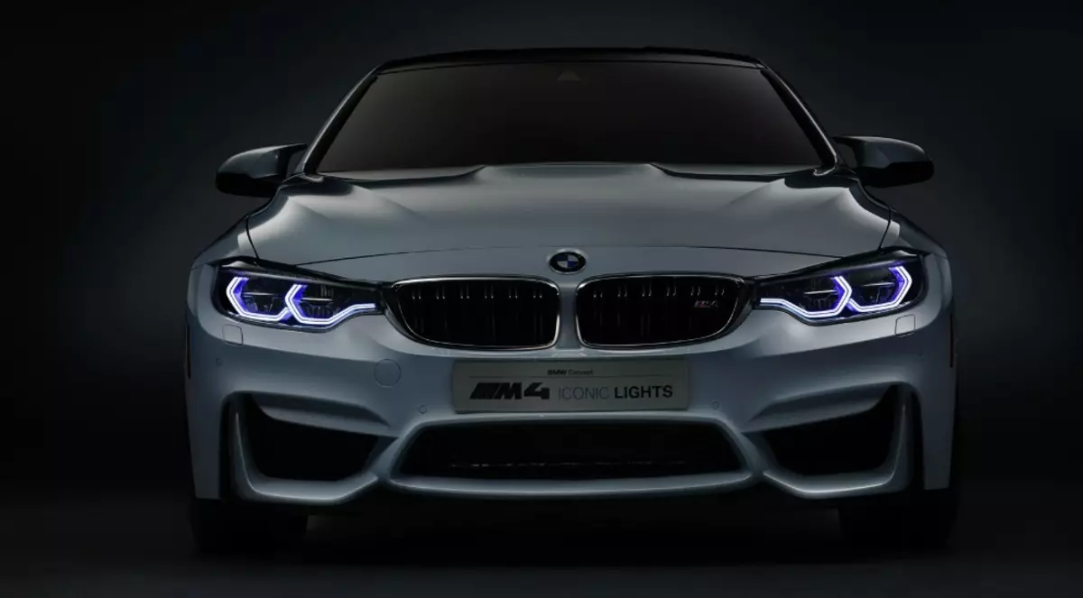 BMW, m4 nyşany ýagtylyk düşünjesinde optika-da täze nesli görkezdi 18570_3