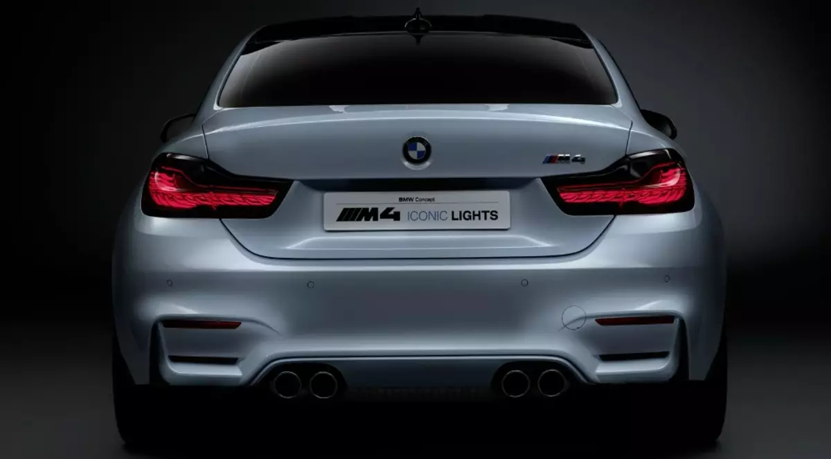 BMW паказаў новае пакаленне оптыкі на канцэпце M4 Iconic Light 18570_5