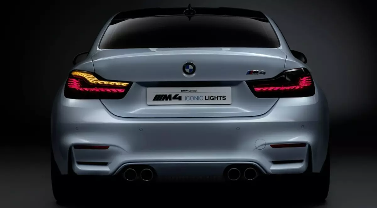 BMW nunjukkeun generasi optik anyar dina konsép m4 18570_7