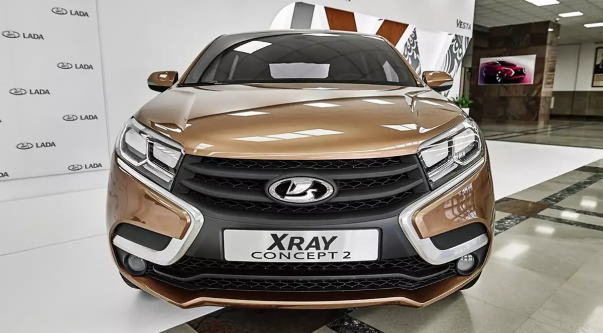 Lada Xray ၏ပထမဆုံးခန္ဓာကိုယ်သည် Avtovaz ပေါ်၌တည်ရှိသည် 18762_3