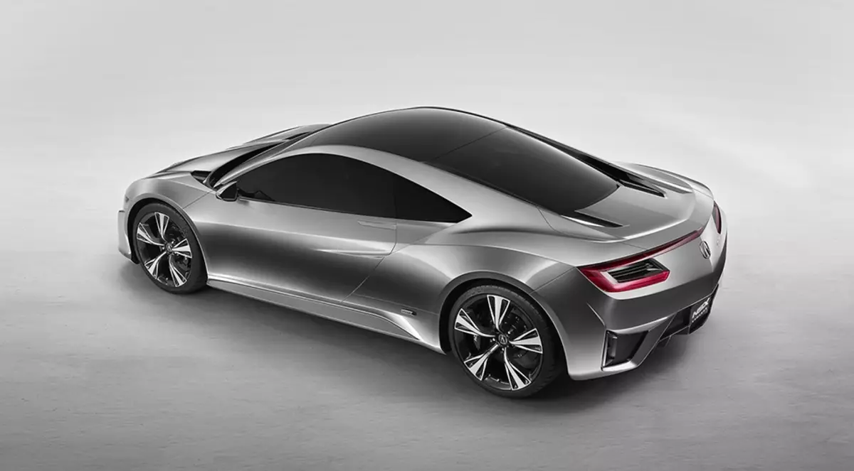 Acura NSX сериялық суперкар 2015 жылдың қаңтарында көрсетіледі. Бірінші Tizers 18929_7