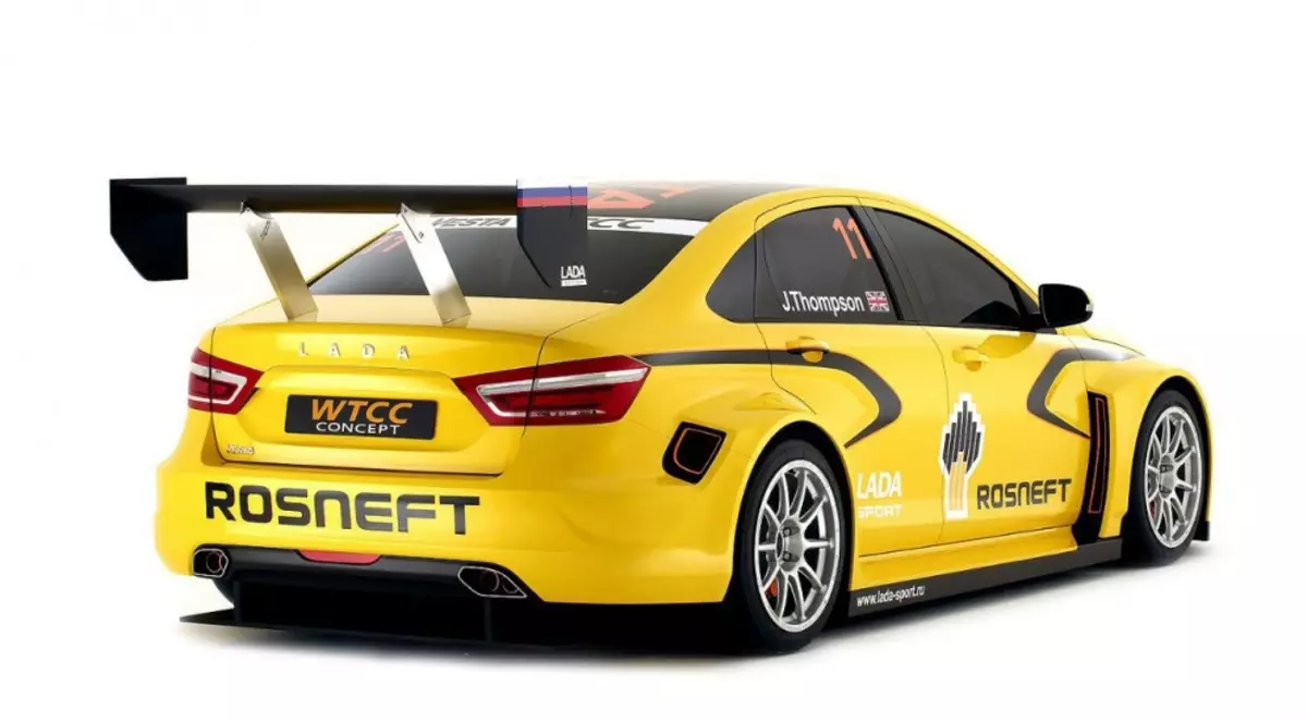 Lada Vesta WTCC is waiting for three-week tests in front of the 2015 season 18951_6