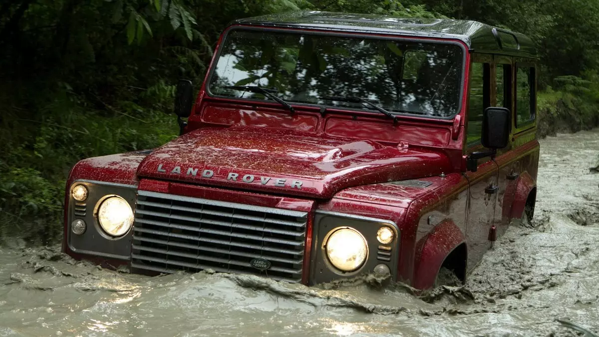 Land Rover Defender 110 სადგური Wagon '2007-N.V.