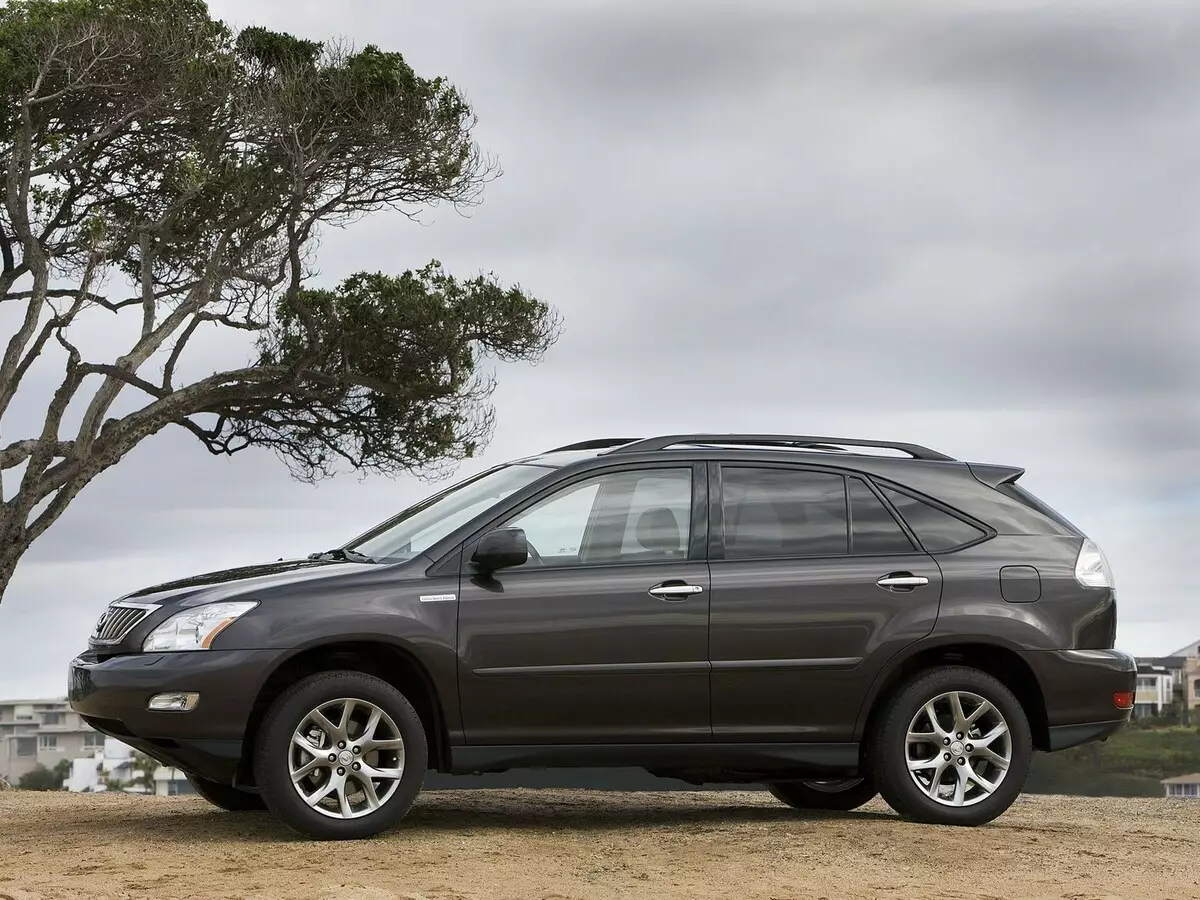 Lo que no es un híbrido: es bueno: ¿vale la pena comprar Lexus RX II por millón de rublos? 19830_5