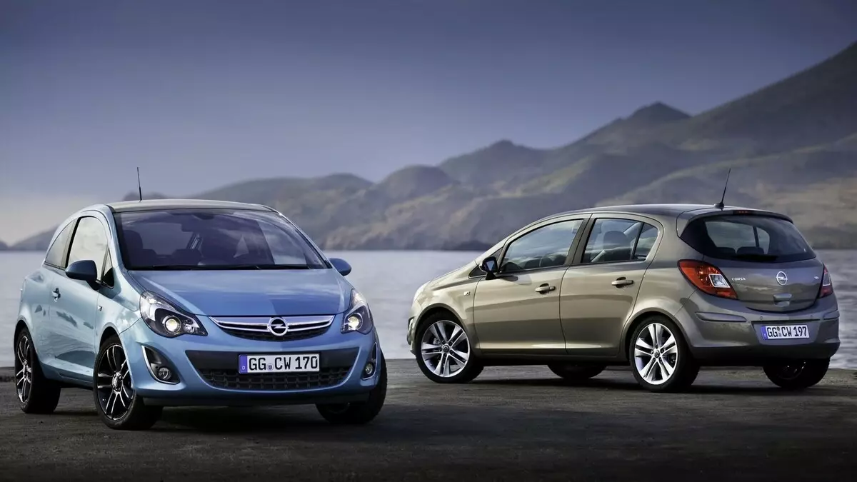 Fotoattēlā: OPEL CORSA (D) 2006-15