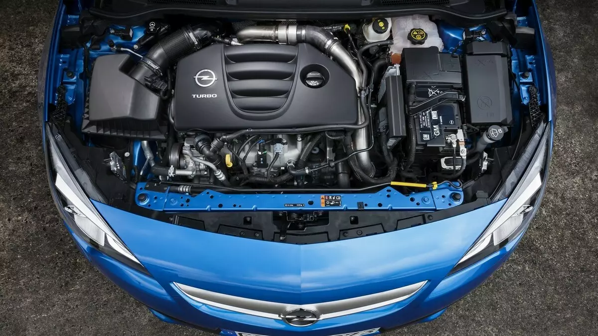 Сүрөттө: Hood Opel Astra Opc (J) '2011-N.V.