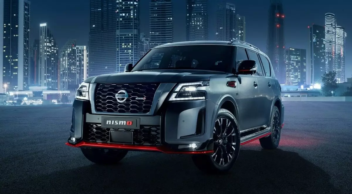 Ni imudojuiwọn Nissan Patrol Nismo: ibinu diẹ sii, ṣugbọn ko lagbara diẹ sii, tun iyasoto 20020_1