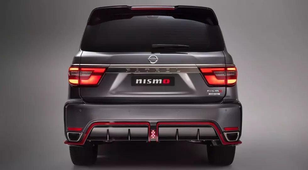 Ni imudojuiwọn Nissan Patrol Nismo: ibinu diẹ sii, ṣugbọn ko lagbara diẹ sii, tun iyasoto 20020_4