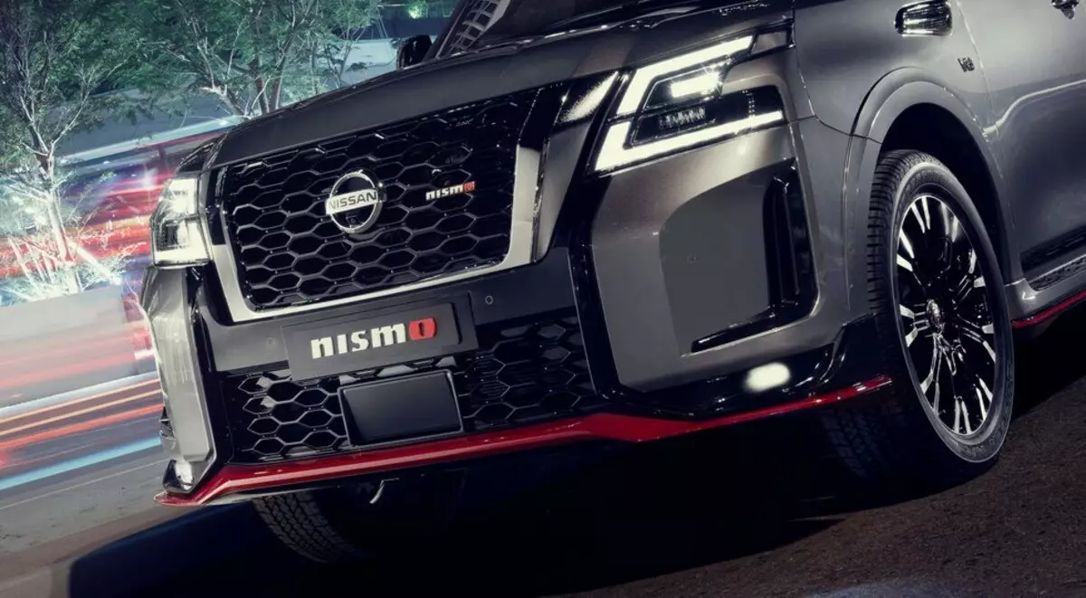 Ni imudojuiwọn Nissan Patrol Nismo: ibinu diẹ sii, ṣugbọn ko lagbara diẹ sii, tun iyasoto 20020_5