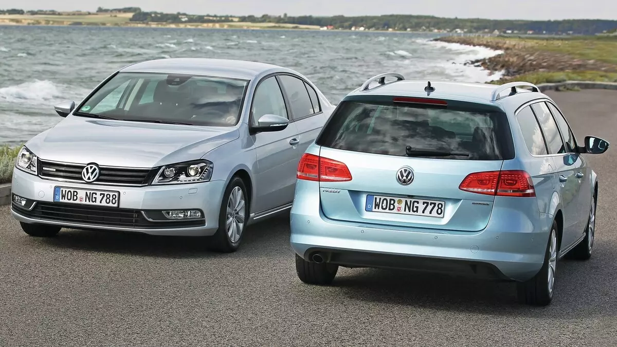 Ao amin'ny sary: ​​Volkswagen Passat (B7) '2010-14