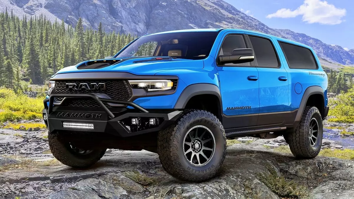 Da fantasia à realidade: Hennessey feita a partir do RAM 1500 TRX PIGAP SUV 20160_4