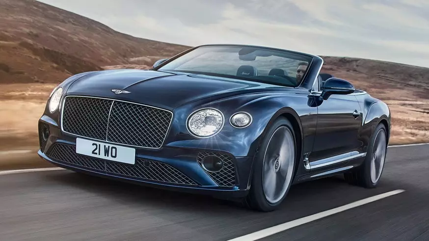 Speed ​​Convertible Bentley Continental GT: Për transformimin e lartë të butë ju duhet 19 sekonda 20240_1