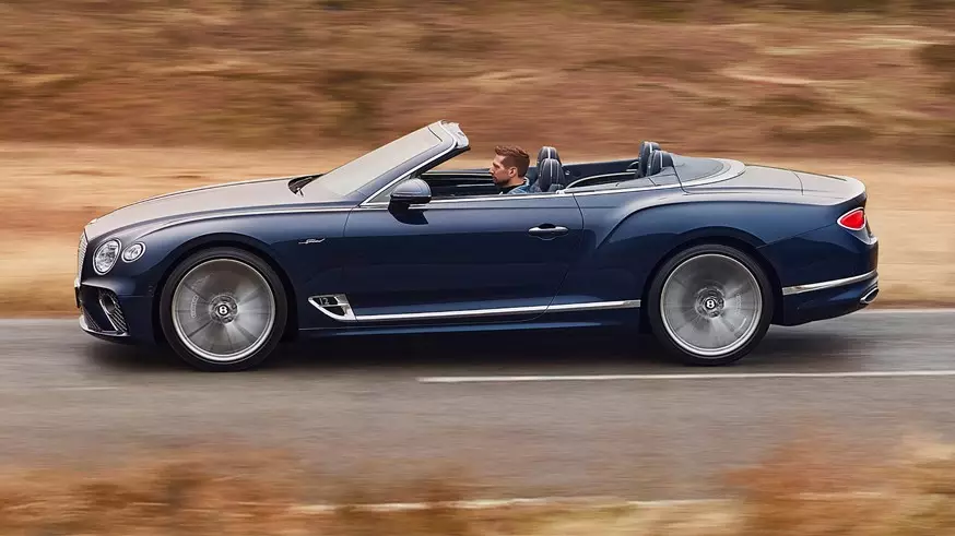 Cabriolet Bentley Continental GT Hastighet: For transformasjonen av myk topp trenger du 19 sekunder 20240_2