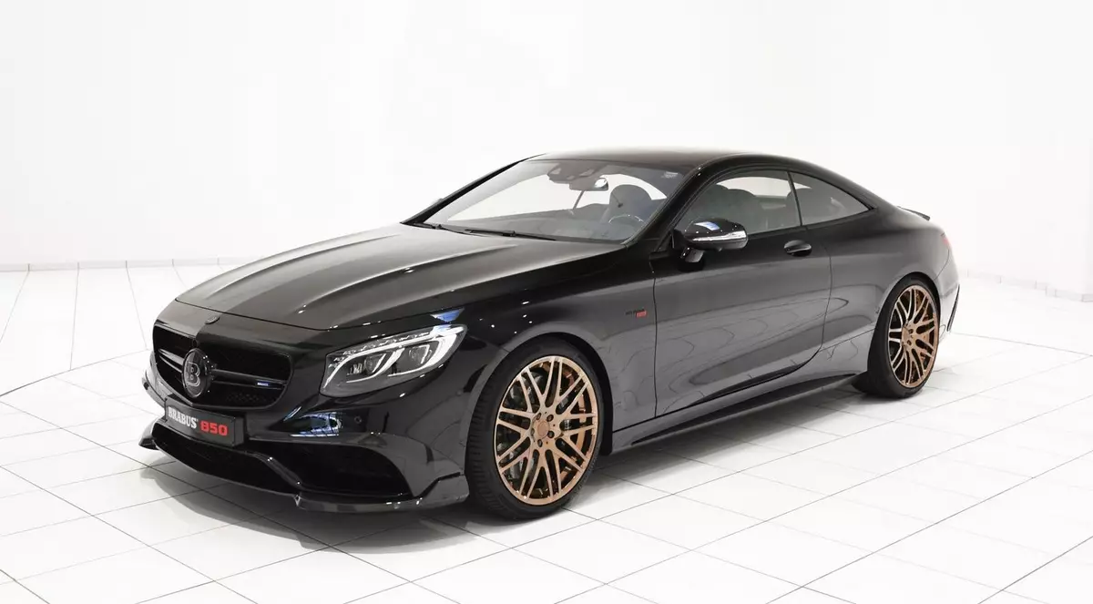 Brabus igis Mercedes-Benz S 63 AMG al la plej rapida kupeo sur la planedo 2026_13