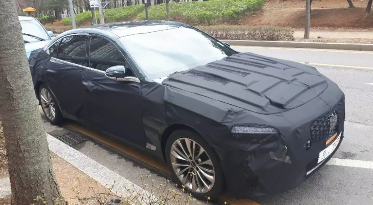 Kia sedang mempersiapkan perdana Sedan Restyled K900: Flagship Lagi Tertangkap Spies 20276_1