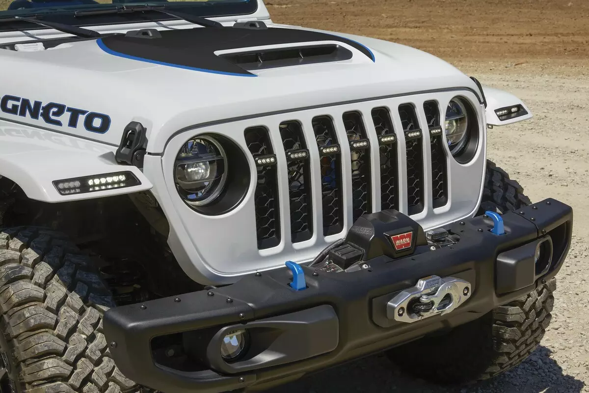 Jeep Wrangler Magneto: แทน V6 - มอเตอร์ไฟฟ้า แต่ MCP 6 สปีดยังคงอยู่ 20287_4