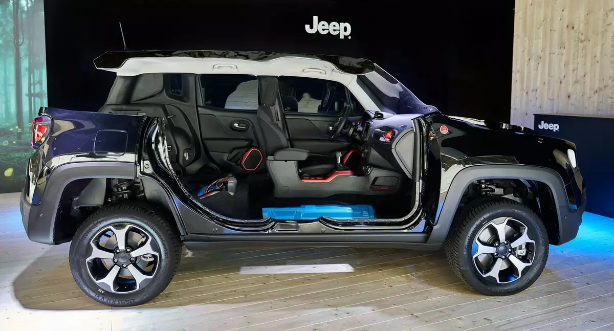 ทำความสะอาดไดรฟ์ด้านหลัง: Jeep Renegade และเข็มทิศมี 4XE รุ่น 20296_2