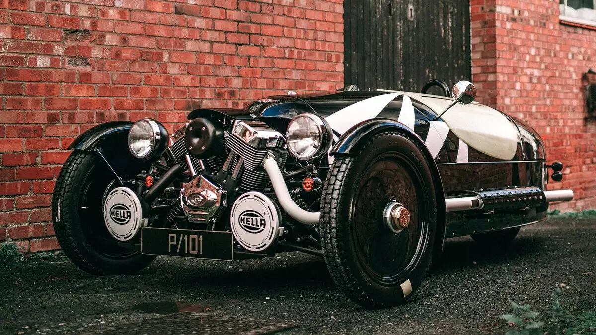 Ecology of the Finance: Morgan removes the legendary 3 Wheeler with production 20345_6