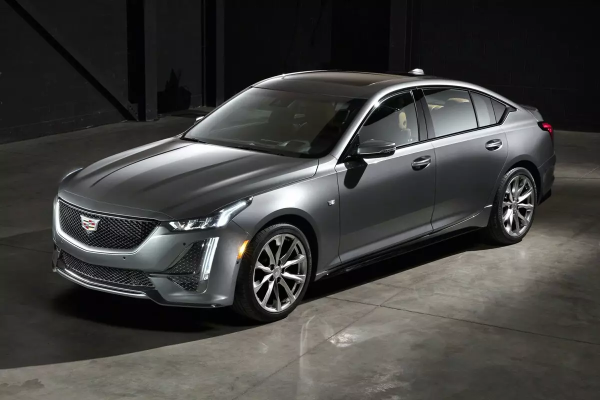 The CT5 Sport showcases Cadillac's unique expertise in craftin