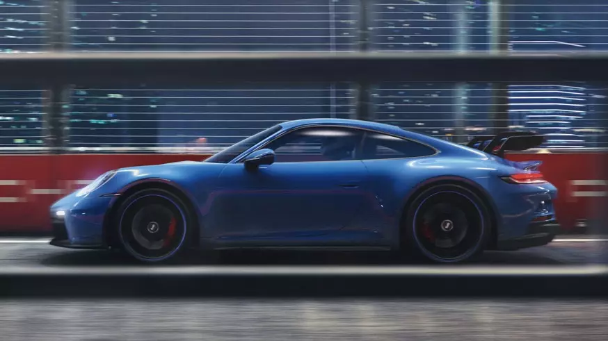 Nouveaux vêtements pour une voiture de sport: Porsche 911 GT3 a changé le moteur et est devenu plus dynamique 20498_2