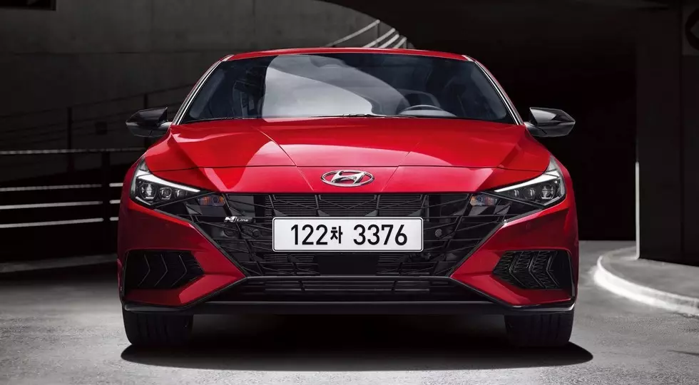 Bag-ong Hyundai Elunttra N Linya: 204 HP ug duha ka kahon aron makapili 20562_2