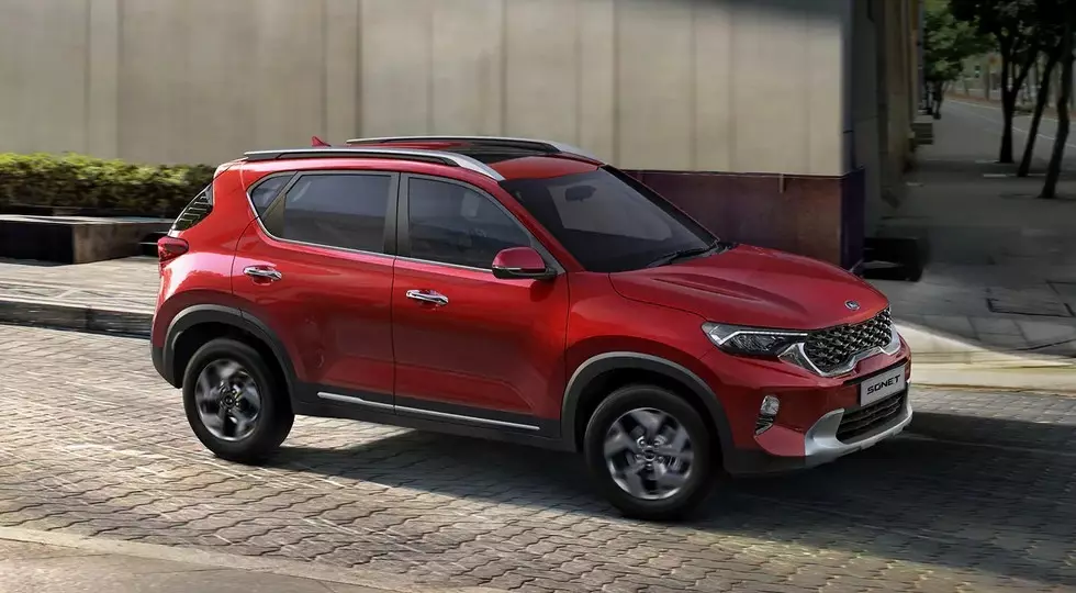 Budget Crossover Kia Sonet saizi ine lada xday yakawana anomwe-seater vhezheni 20578_1