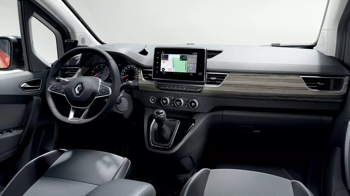 Renault kangende anyar: saiki lan versi penumpang, sing bakal ngganti compencment sing apik 20598_10