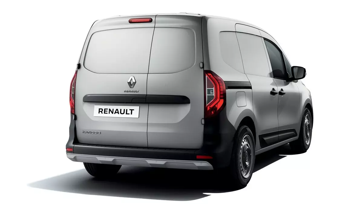 Падрабязнасці аб новым Renault Kangoo: гіганцкая «дзірка» збоку і лесвіца ў кузаве 20600_1