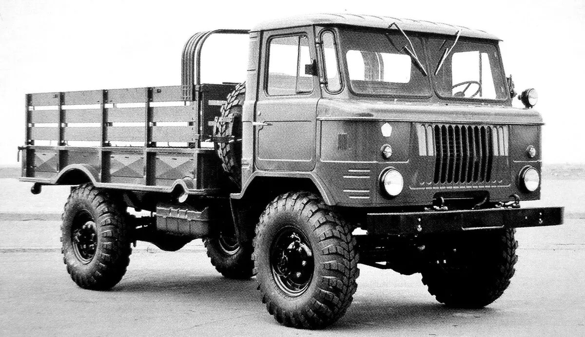 GAZ-66: 40 χρόνια ανάπτυξης και ανάπτυξης του στρατιωτικού φορτηγού 20630_14