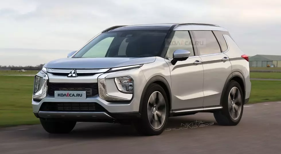 Mitsubishi atklāja jaunā Outlander debija. Vēl viens saņēmis Eclipse Cross un ASX 20711_4